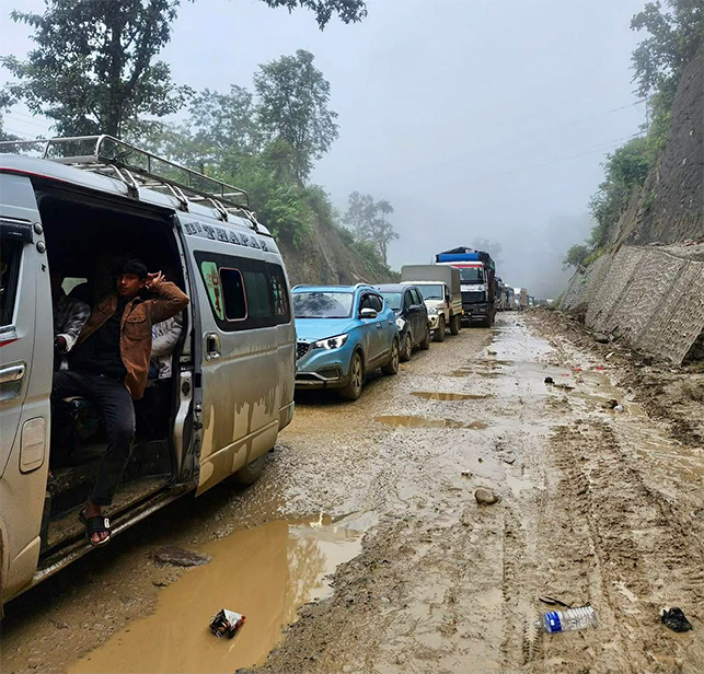 The Cost of Delay: Life Along Nepal’s Daunne Road Section - GMC Nepal